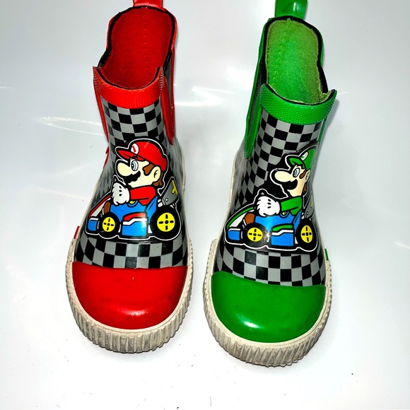 Nintendo | Shoes | Super Mario Brothers Mario And Luigi Rain Boot For ...